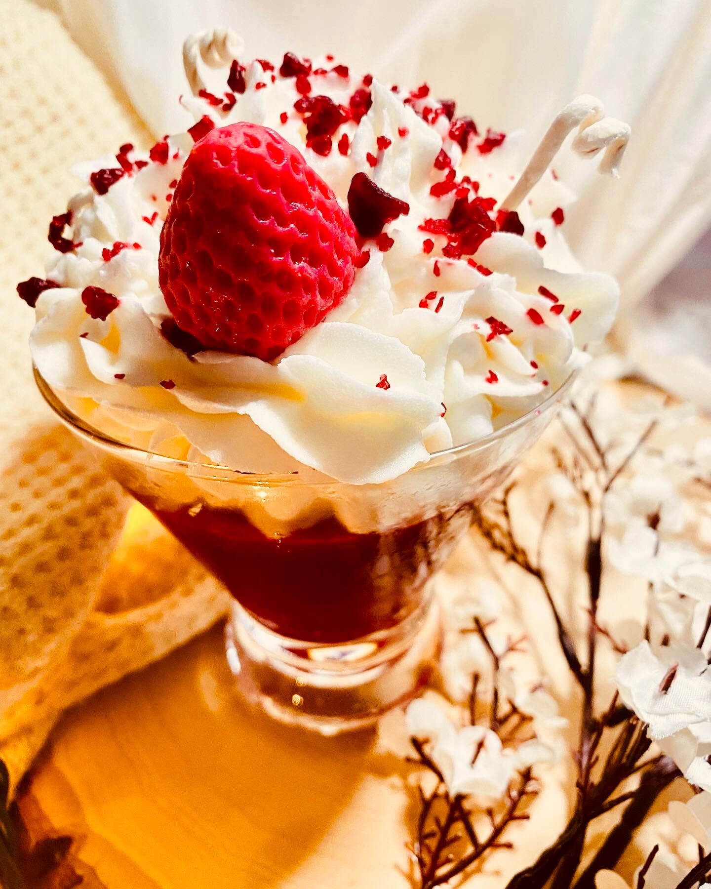 Red Velvet Dessert Candle | Bath & Bliss